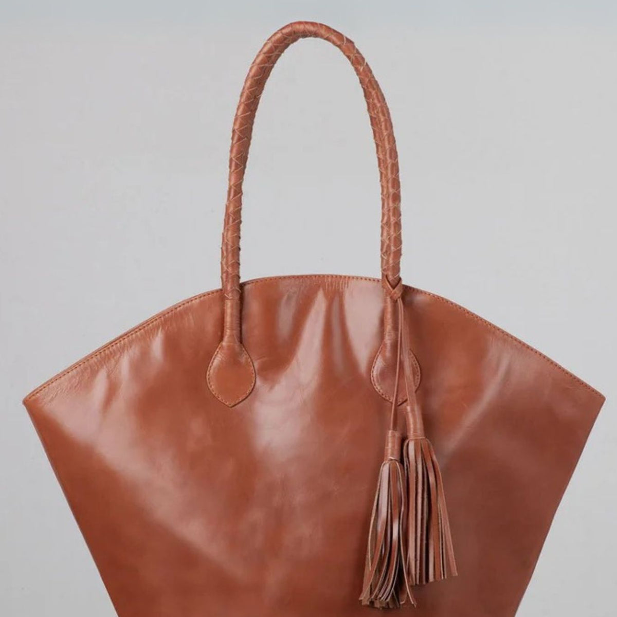 winged tote bag | walnut – mrs pete's shed